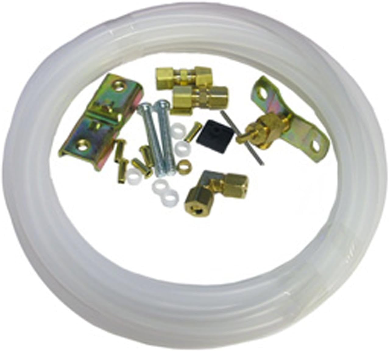 Lasco Fittings Poly Tubing Ice Maker Installation Kit - 1/4" x 25' With ...