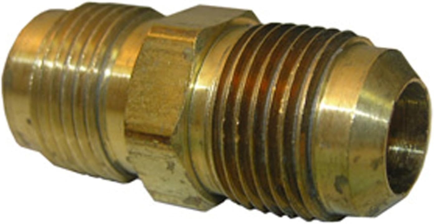 LASCO 17-4247 1/2-Inch by 3/8-Inch Reducing Brass Flare Union - Walmart.com