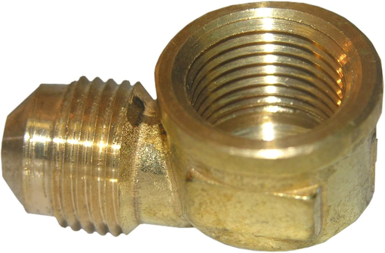 LASCO 17-5047 1/2-Inch Flare by 3/8-Inch Female Pipe Thread Brass 90 ...