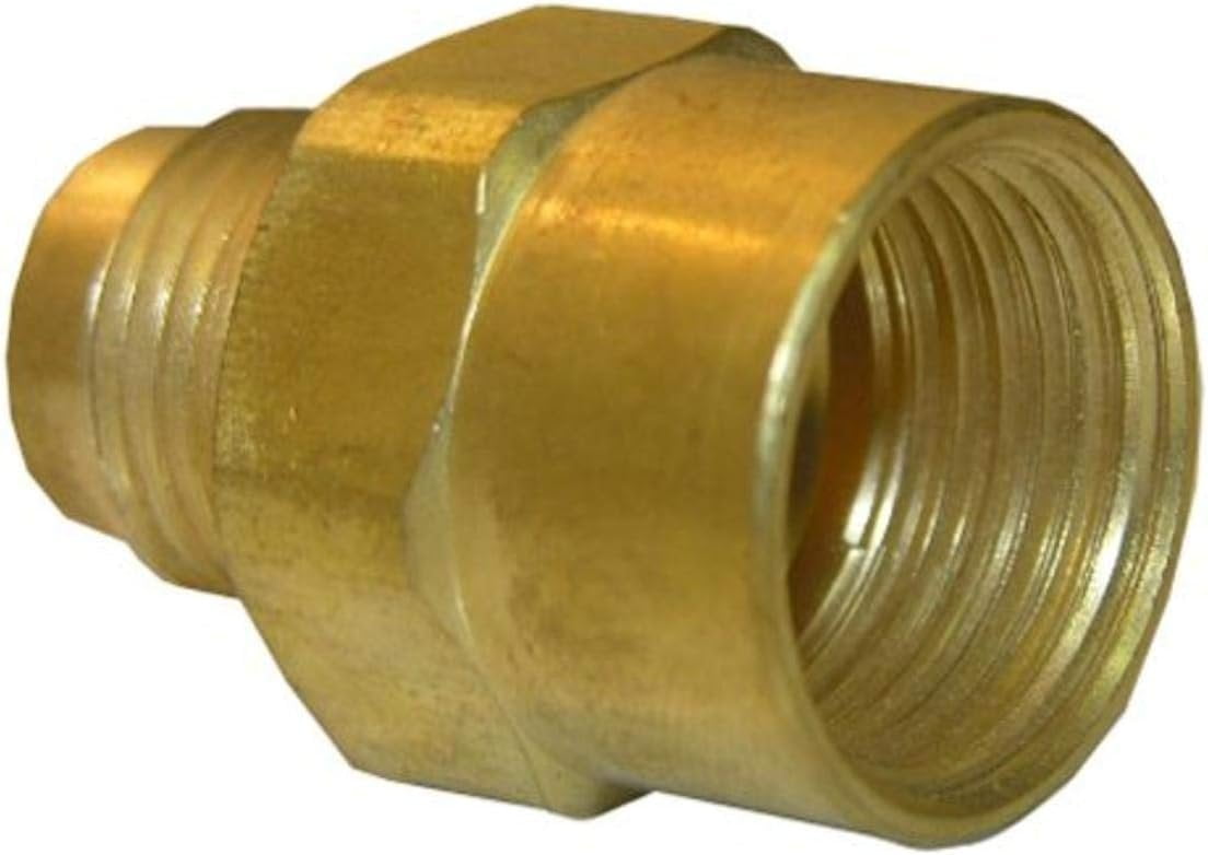LASCO 17-5859 5/8-Inch Female Flare by 15/16-Inch Male Flare Brass ...