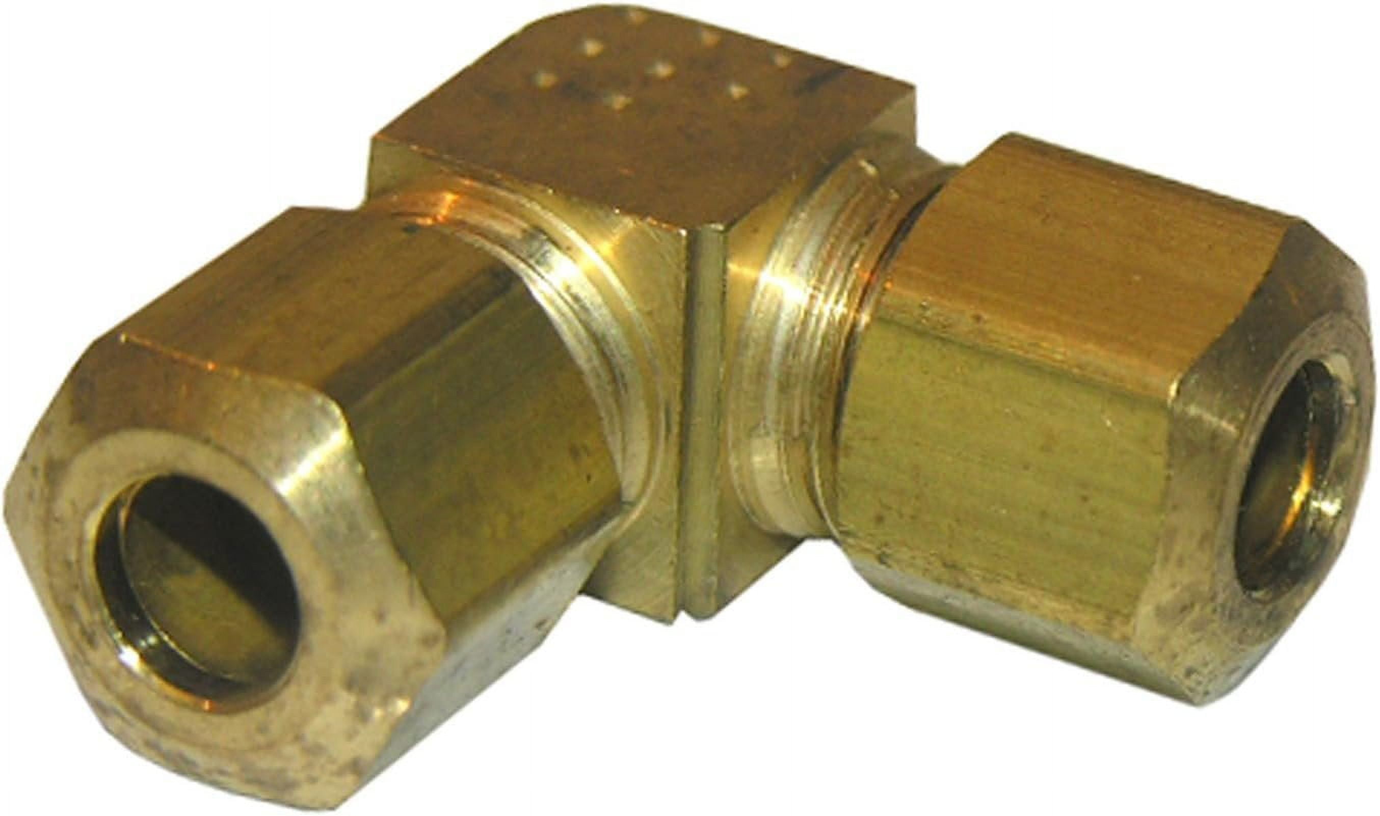 LASCO 17-6511 1/4-Inch Compression Brass 90-Degree Ell/Elbow - Walmart.com