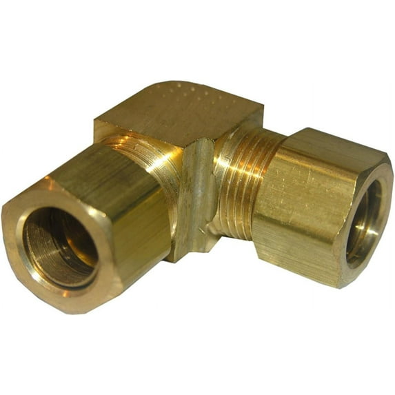 LASCO 17-6549 1/2-Inch Compression Brass 90-Degree Ell/Elbow - Walmart.com
