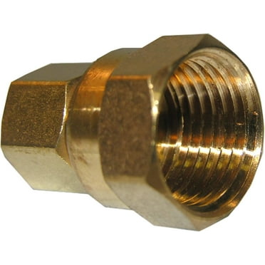 LASCO 17-6783 1/4-Inch Female Flare by 1/4-Inch Male Pipe Thread Brass ...