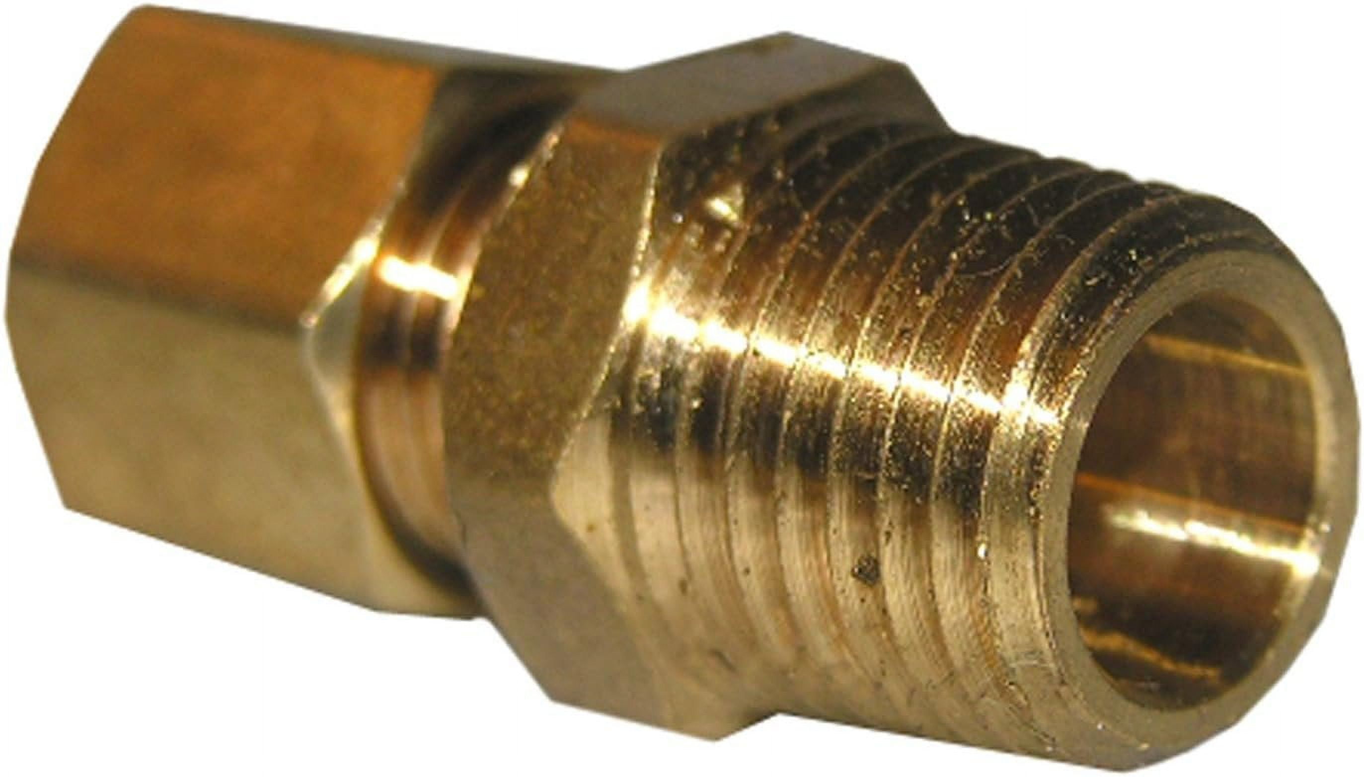 LASCO 17-6811 1/4-Inch Compression by 1/8-Inch Male Pipe Thread Brass ...