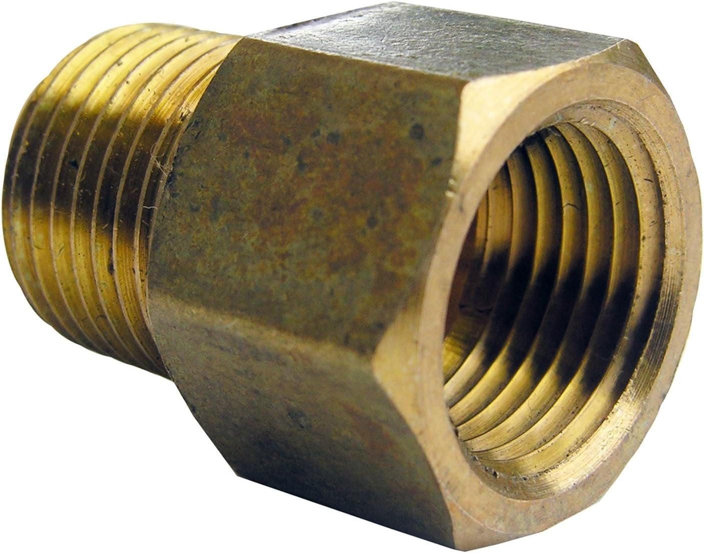 LASCO 17-8531 3/8-Inch Female Pipe Thread by 3/8-Inch Male Pipe Thread ...