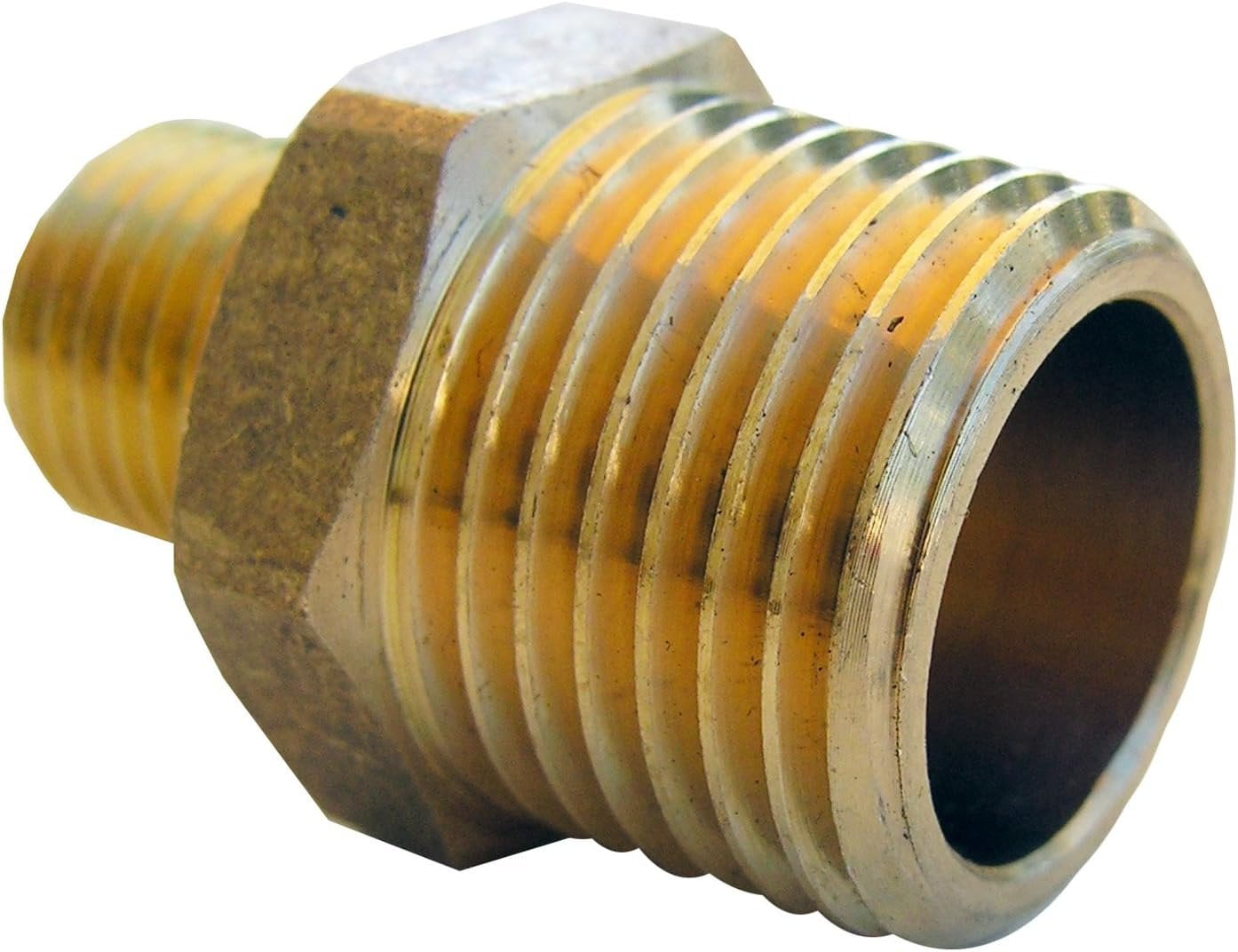 LASCO 17-8745 1/2-Inch Male Pipe Thread by 1/4-Inch Male Pipe Thread ...
