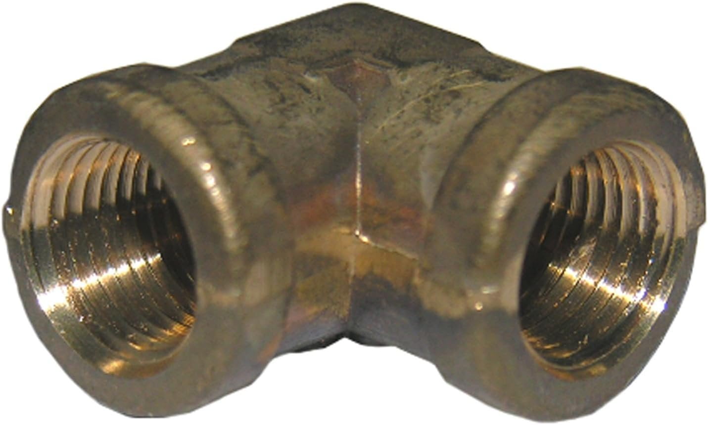 LASCO 17-9003 1/8-Inch Female Pipe Thread Brass 90-Degree Ell/Elbow ...
