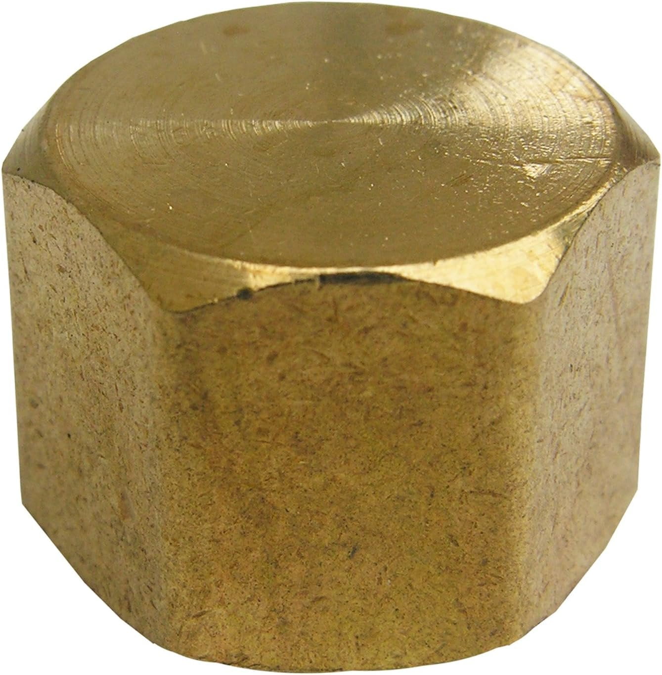 LASCO 17-9147 3/8-Inch Female Pipe Thread Brass Cap - Walmart.com