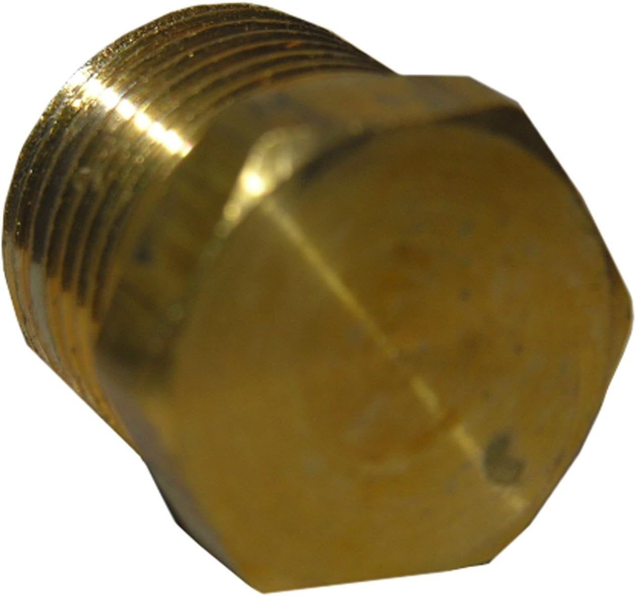 LASCO 17-9165 1/4-Inch Pipe Thread Brass Hex Plug - Walmart.com