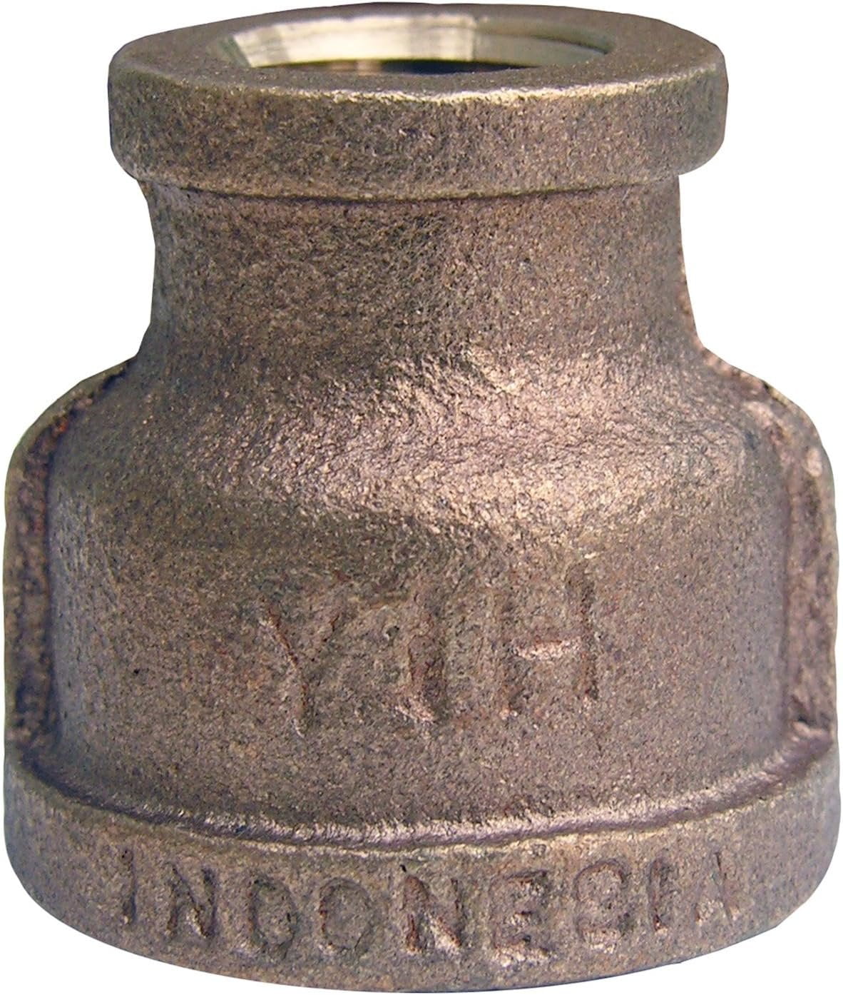 Lasco Fittings Brass Bell Reducer - 1/2 In. FPT x 1/4 In. FPT - Pipe ...