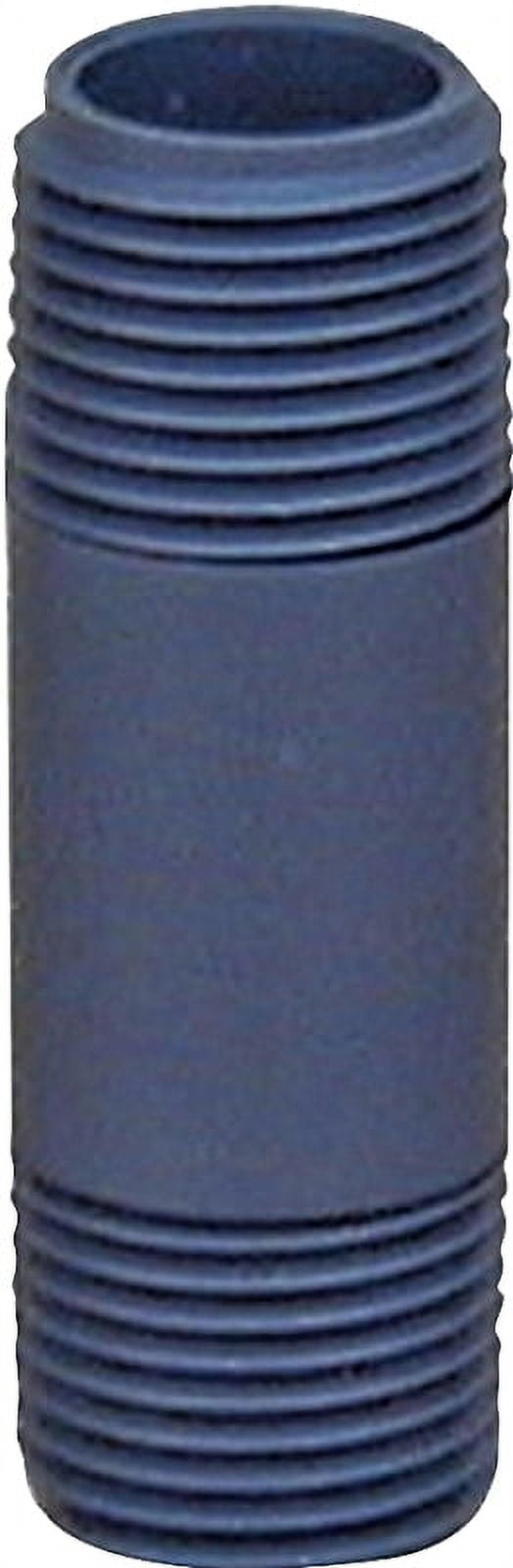 LASCO 207060BC Pipe Nipple, 3/4 in, PVC, SCH 80 Schedule, 6 in L ...