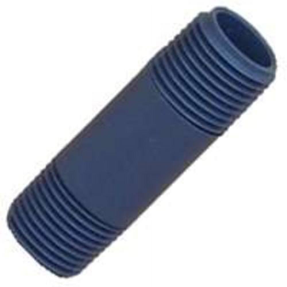 LASCO 207100BC Pipe Nipple, 3/4 in, PVC, SCH 80 Schedule, 10 in L ...