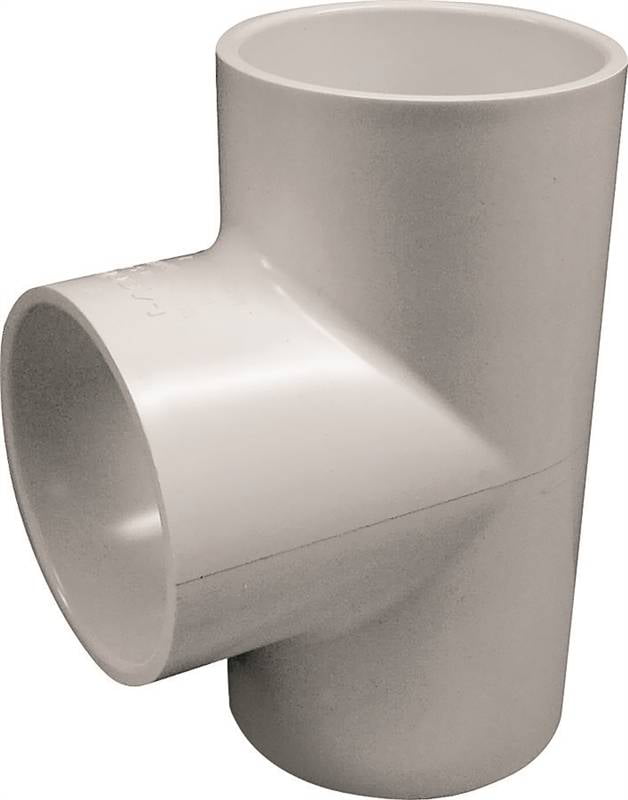 LASCO 401030BC Pipe Tee, 3 in, Slip, PVC, SCH 40 Schedule - Walmart.com