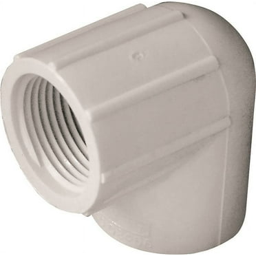 LASCO 438248BC Reducing Bushing, 2 x 3/4 in, Spigot x FNPT, PVC, White ...