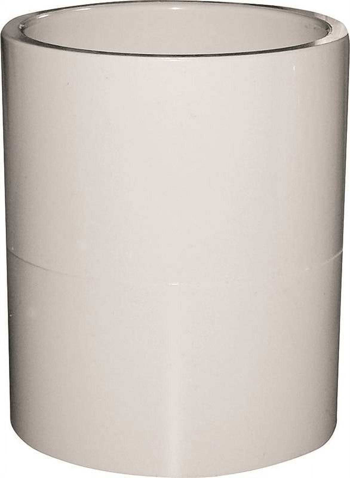 LASCO 429025BC Pipe Coupling, 2-1/2 in, Slip, PVC, SCH 40 Schedule ...