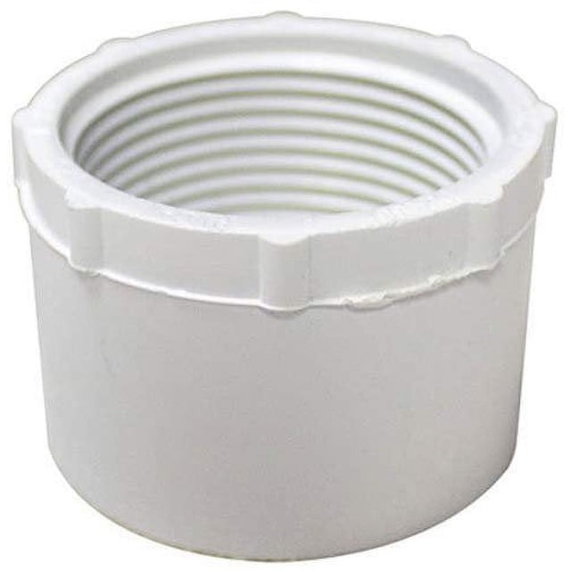 LASCO 438248BC Reducing Bushing, 2 x 3/4 in, Spigot x FNPT, PVC, White ...