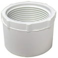 LASCO 438248BC Reducing Bushing, 2 x 3/4 in, Spigot x FNPT, PVC, White ... LASCO 438248BC Reducing Bushing, 2 x 3/4 in, Spigot x FNPT, PVC, White ...