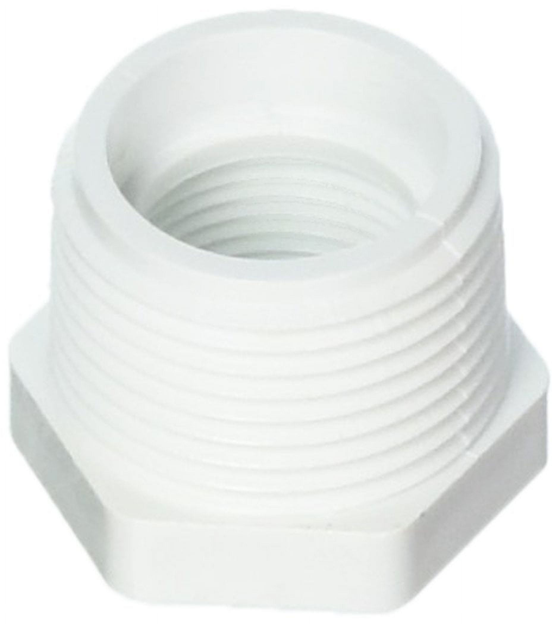 LASCO 439131BC Reducer Bushing, 1 x 3/4 in, MPT x FPT, PVC, SCH 40 ...