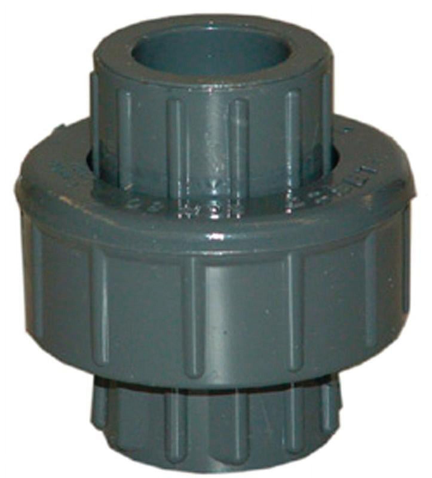 LASCO 897007 Pipe Union, 3/4 in, Slip, PVC, SCH 80 Schedule - Walmart.com