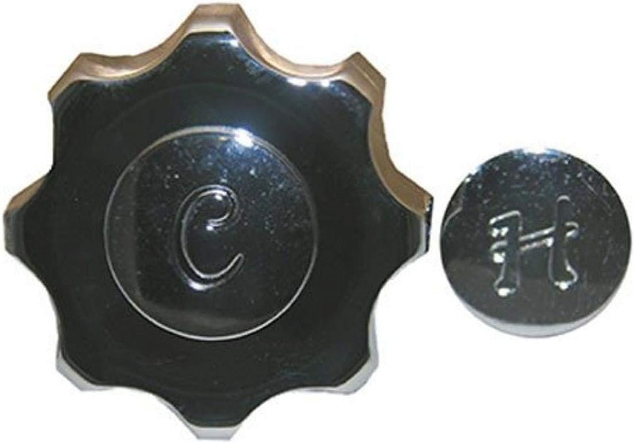 LASCO HC-48MB Metal Crown Imperial Handle with Hot and Cold Buttons for ...