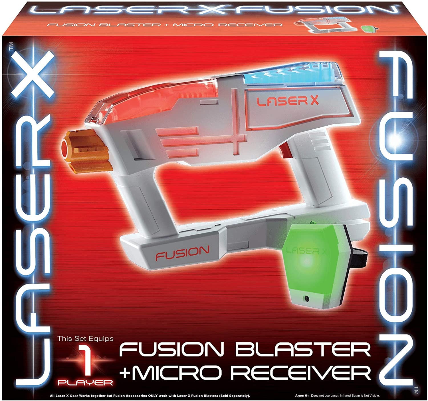 Laser X Fusion One Player Blaster & Micro Receiver - Walmart.com