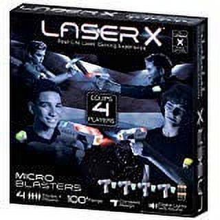 .LASER X. Micro Blasters Real Life Gaming Experience 4-Player Set ...