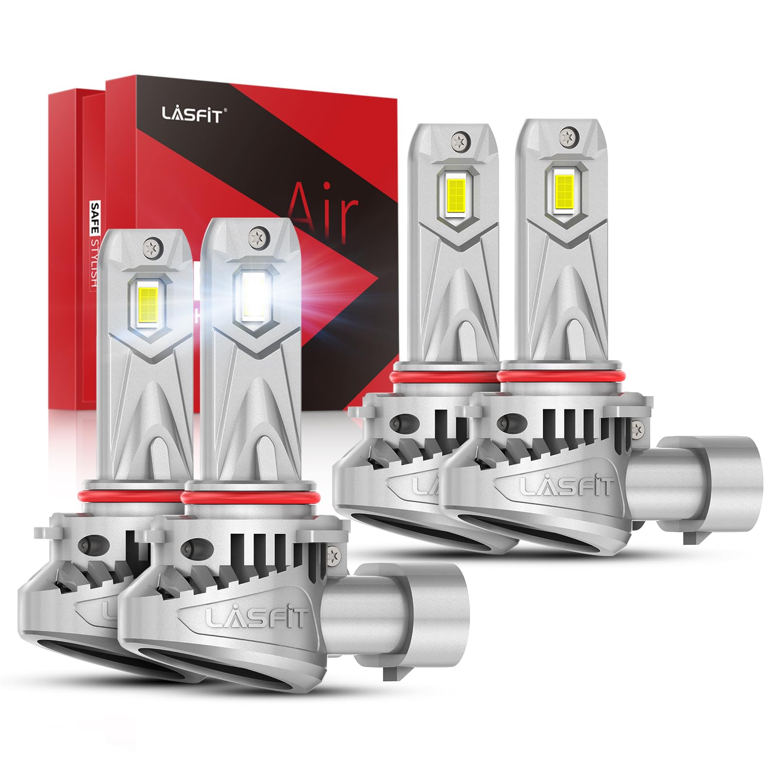 LASFIT 9005 9006 led CM31 Bulb Combo Kit, 2024 Upgrade LCAir 400% ...