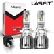 LASFIT H4 9003 LED Headlight Bulbs High Low Beam 50W 5000LM 6000K | 2 ...