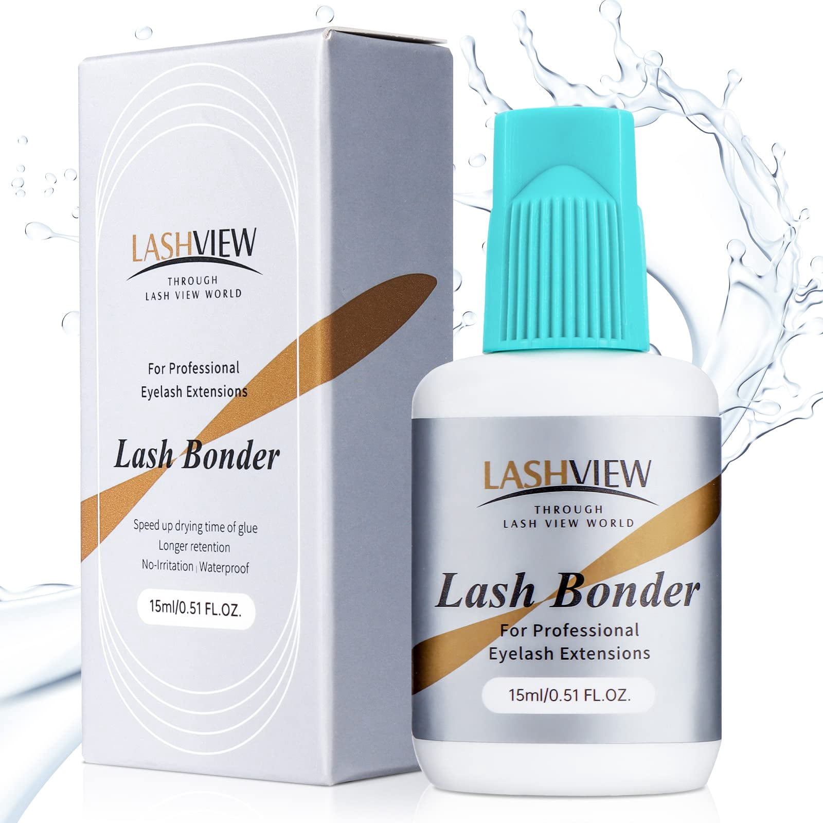 LASHVIEW Lash Bonder for SSF20 Eyelash Extension,Lash Sealant,Glue ...