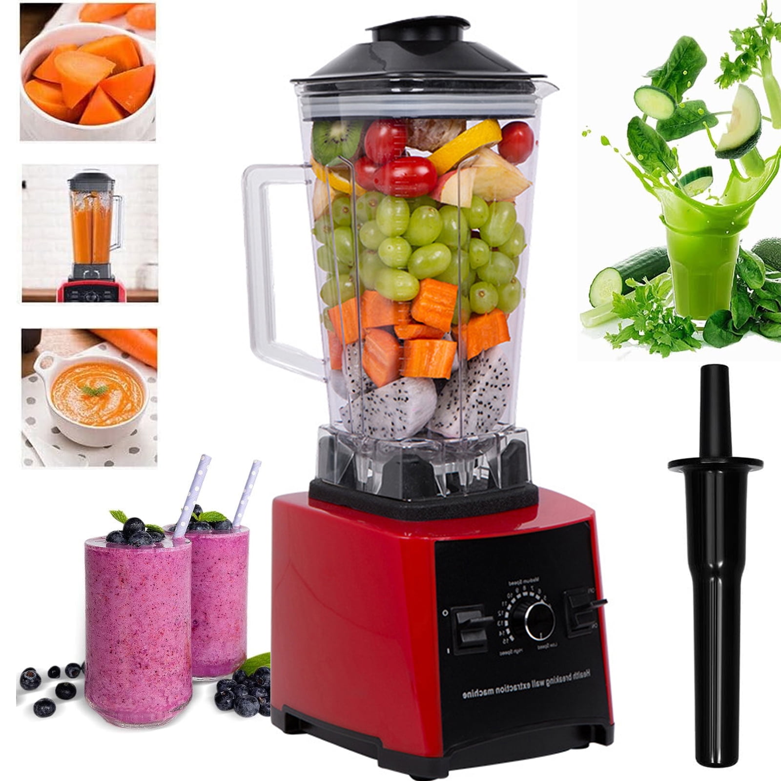 LASIEYO Countertop Blender, Professional Blender for Shakes and ...