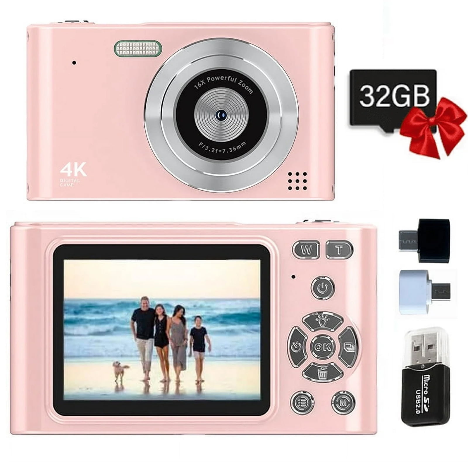 LASIEYO Digital Camera 4K HD 48MP Vlogging Camera, Autofocus Compact ...