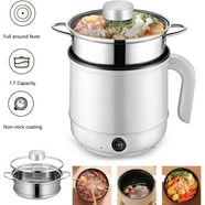 Miumaeov 4L/4.2QT Electric Hot Pot Multifunctional Portable Non-stick ...