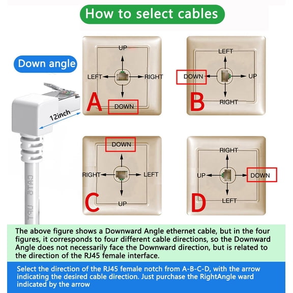 Shop 90 Degree Ethernet Cables for Easy Networking at Walmart