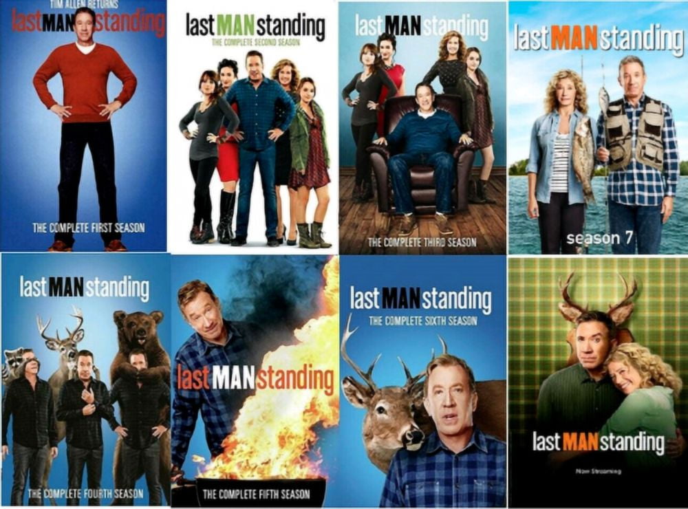 LAST MAN STANDING Complete Series DVD Seasons 1-8 - 1 2 3 4 5 6 7 8 ...