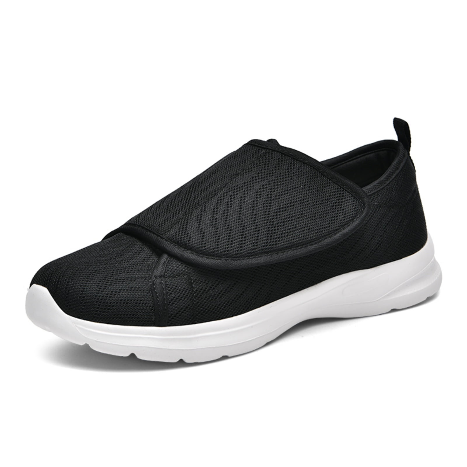 LASUDRAA Diabetic Adjustable Womens Shoes Lightweight Velcro Sneakers ...