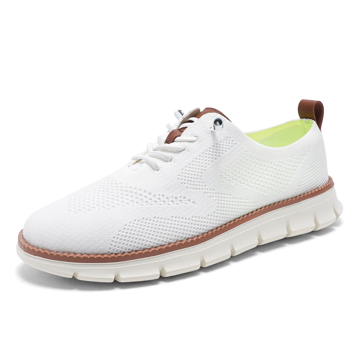 LASUDRAA Men's Shoes Casual Breathable Knit Leisure Fashion Sneakers ...