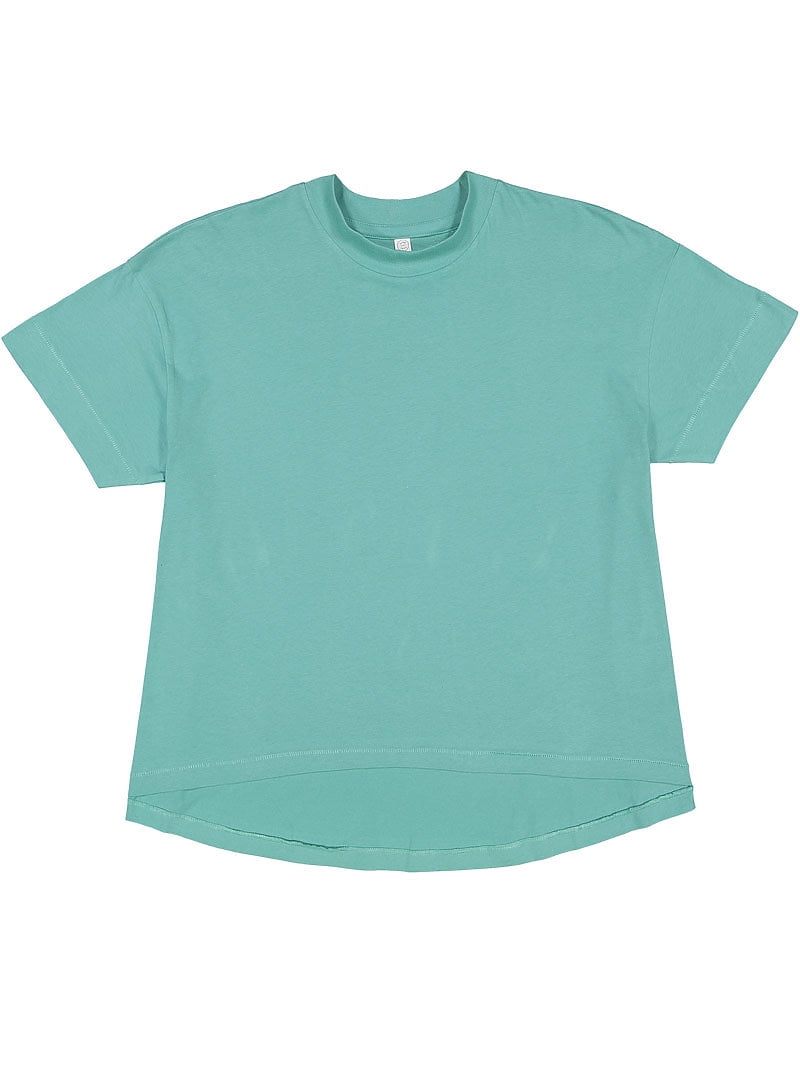 LAT B06938817 Women High-Low T-Shirt, Saltwater - 2XL - Walmart.com