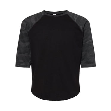 LAT Youth Baseball Fine Jersey Three-Quarter Sleeve T-Shirt, Natural ...