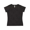 LAT B87238927 Women Fine Jersey T-Shirt, Mustard - 2XL - Walmart ...