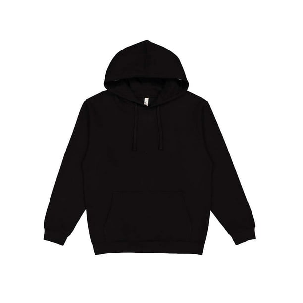 LAT - Elevated Basic Hoodie - 6926 - Black - Size: S - Walmart Business Supplies