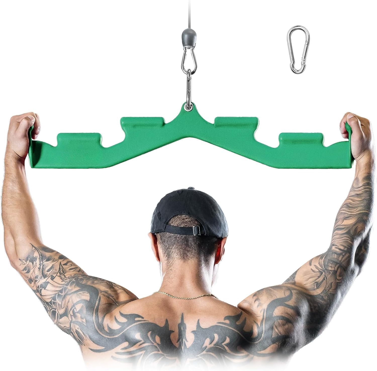 LAT Pull Down Bar with 6 Handles, Neutral LAT Pulldown Attachments for ...