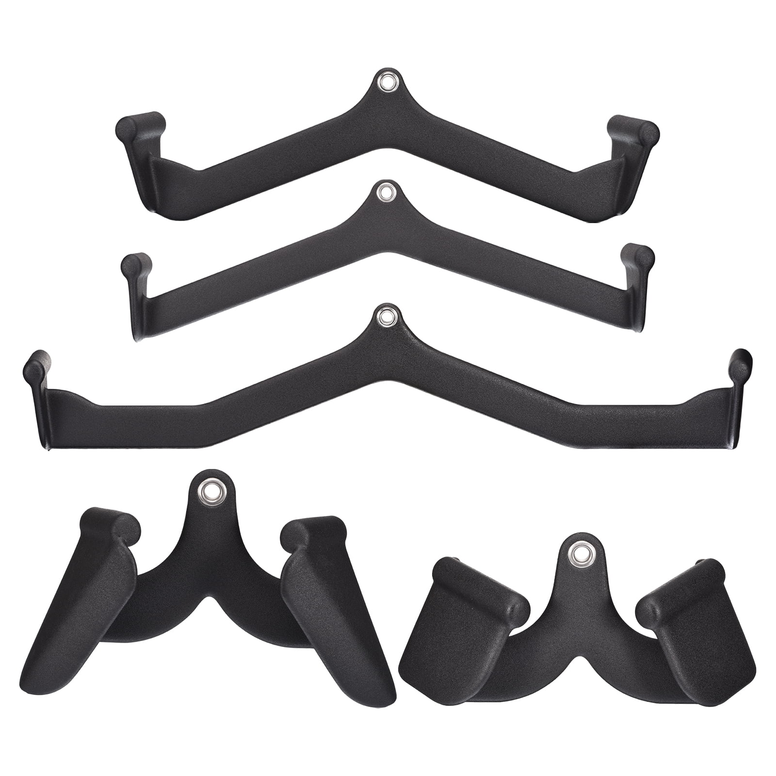 LAT Pull Down Bars for Cable Machine Attachment, 5Pcs Pulldown Rowing T ...