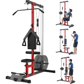 Mikolo Cable Crossover Machine, Lat Pull Down Machine, Wall Mounted ...