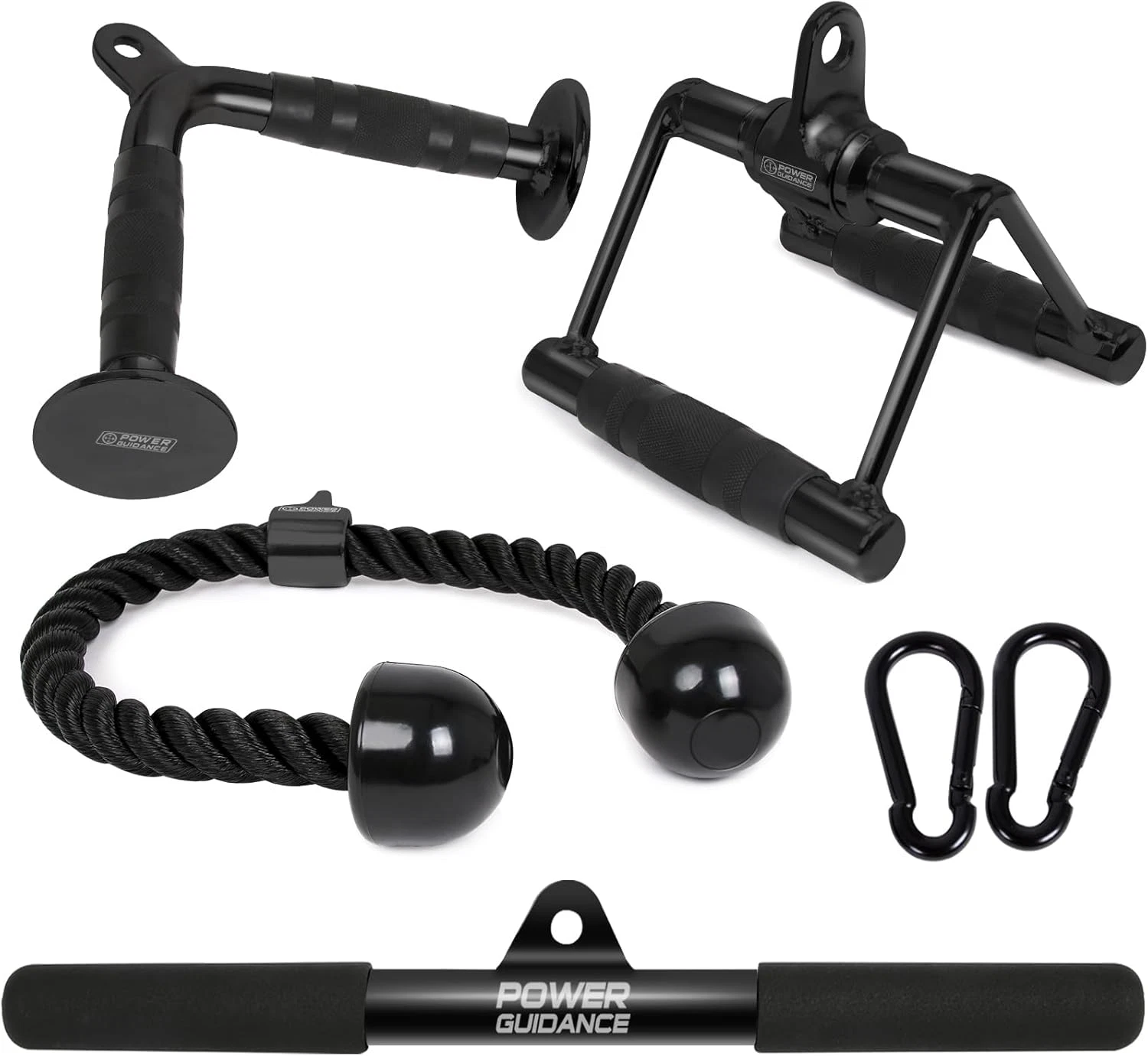 LAT Pull down Attachment Tricep Rope Pull down Attachment Cable Machine ...