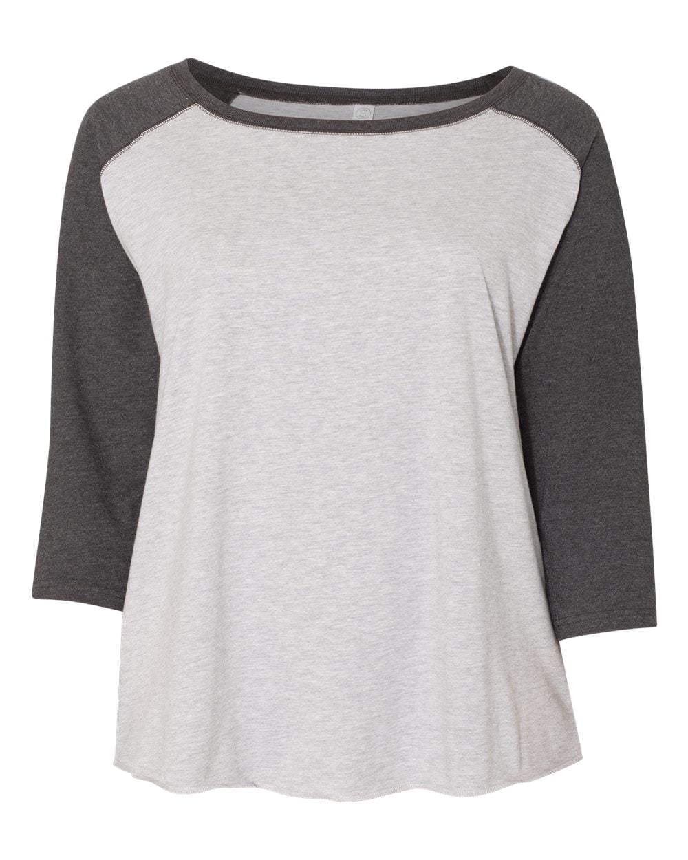 LAT Women's Curvy Collection Baseball Tee - 3830 - Walmart.com