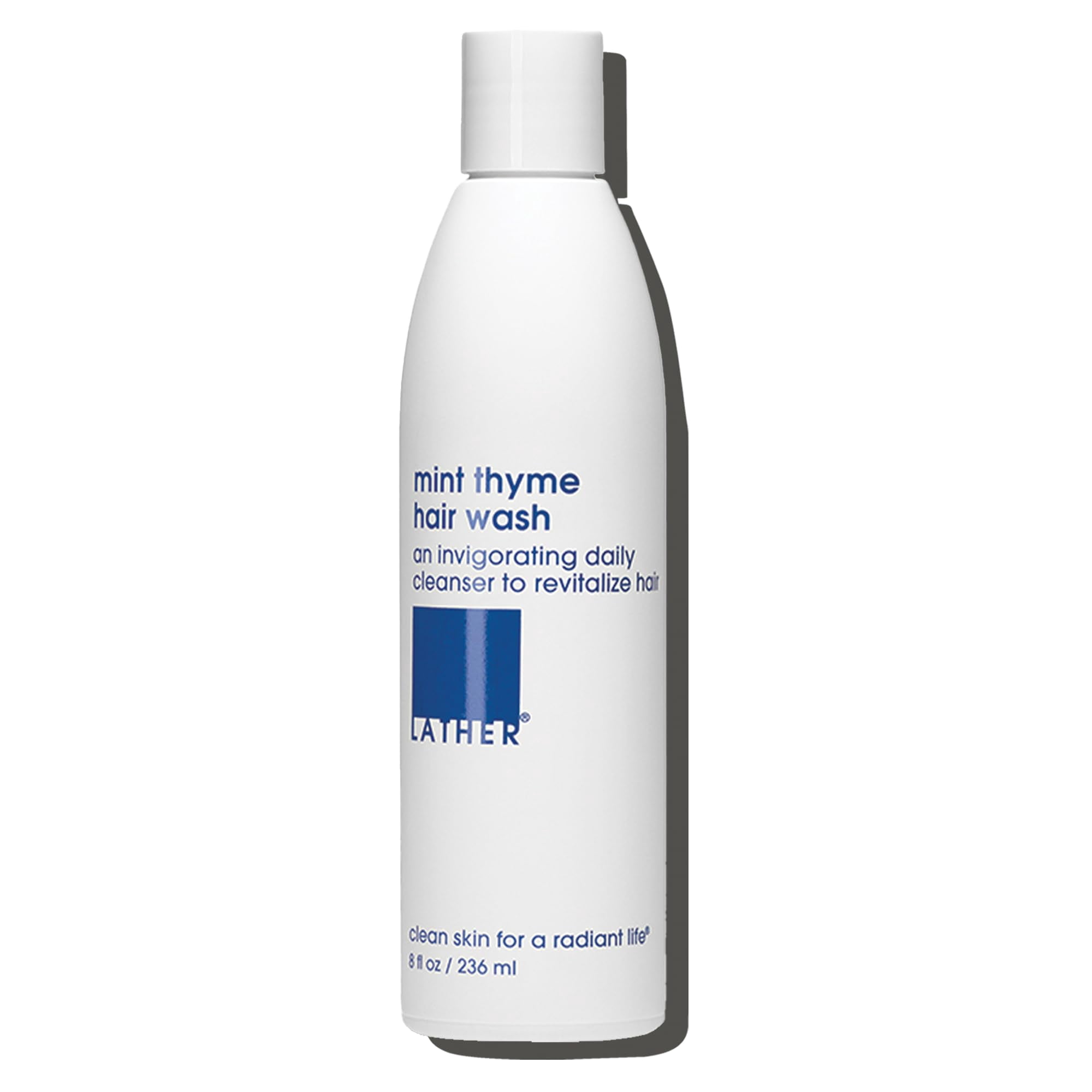 LATHER - Mint Thyme Hair Wash, 8 fl oz - Daily Shampoo & Cleanser ...