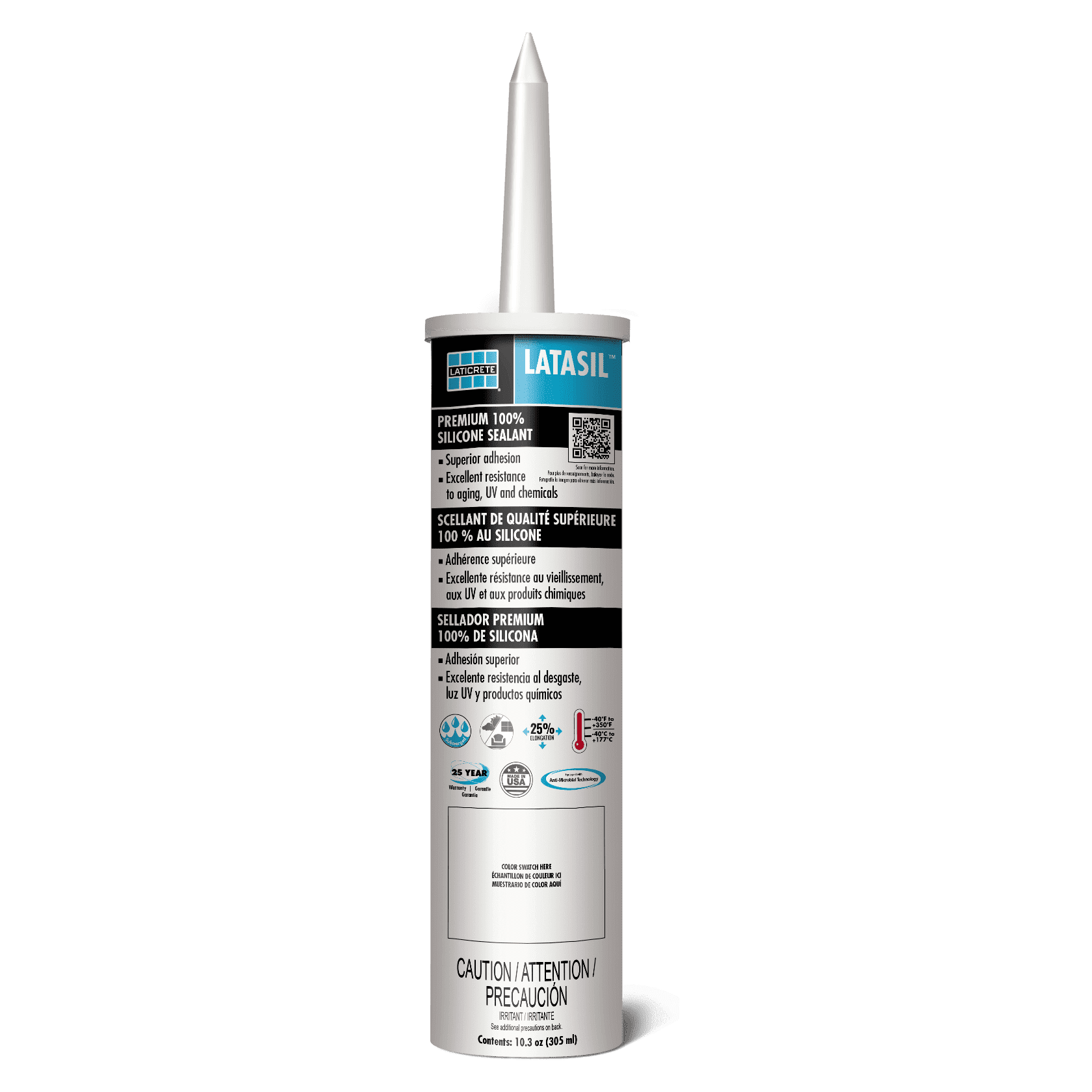 LATICRETE Latasil High Performance Silicone Sealant, Platinum #42 ...