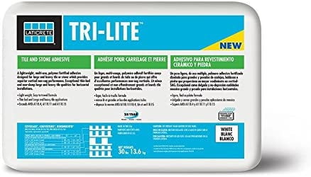 LATICRETE TRI-LITE Tri-Purpose Mortar 30 Lb. Bag White - Walmart.com