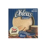 Latino Obleas con Arequipe, Wafers with Caramel Spread, 12CT, Imported ...