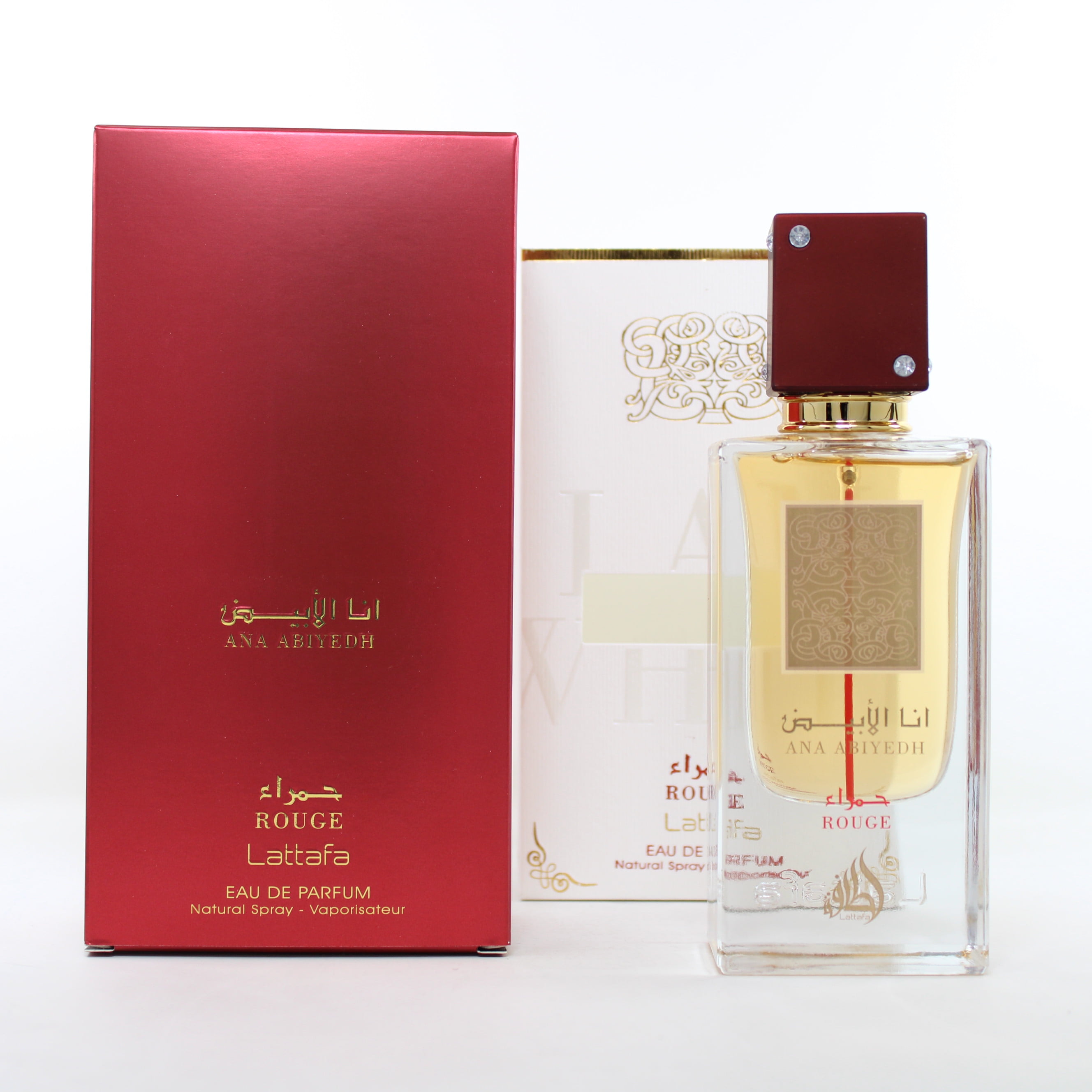 Lattafa Ana Abiyedh Rouge Eau De Parfum Spray, 2 oz/60 ml, Unisex ...